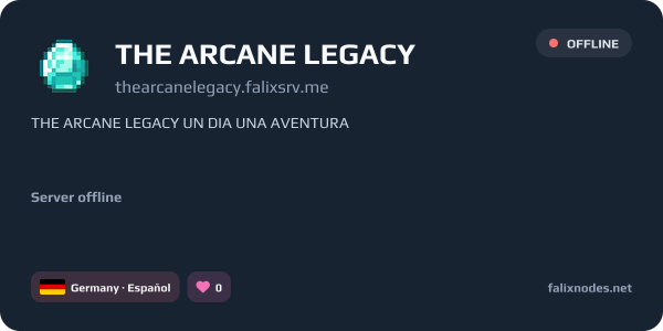 THE ARCANE LEGACY | Minecraft Server | Falix